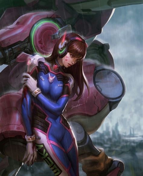 Dva Overwatch Video Game Overwatch Memes Overwatch Fan Art Cool Anime Girl Kawaii Anime Girl