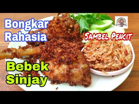 Rahasia Lezatnya Resep Sambal Pencit Bebek Sinjay Dijamin Bikin Ketagihan › Dapur Bunda