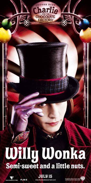 Willy Wonka Johnny Depp Poster