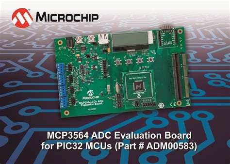 Microchip verlost ein MCP ADC Evaluierungsboard für PIC MCUs