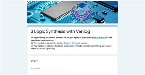 Eda Academy On Linkedin 3 Logic Synthesis With Verilog