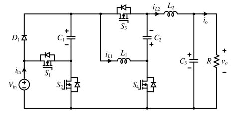 Topology Of The Proposed Buck Boost Inverter Download Scientific Diagram