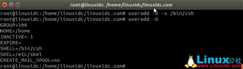 linux怎么创建邮件用户名和密码 linux useradd命令添加新用户图文详解 csdn博客