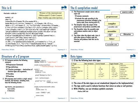 Solution Programming In C Programming In C A Brief History Of C C As A
