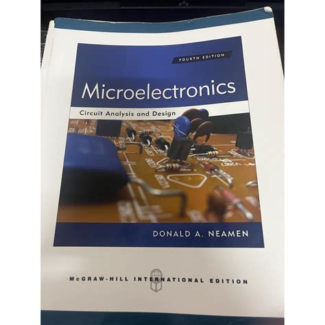 Microelectronics Circuit Analysis And Design 蝦皮購物