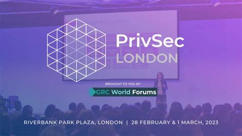Grc World Forums On Linkedin Privsec Privacy Security Privseclondon Londonconference Trust…