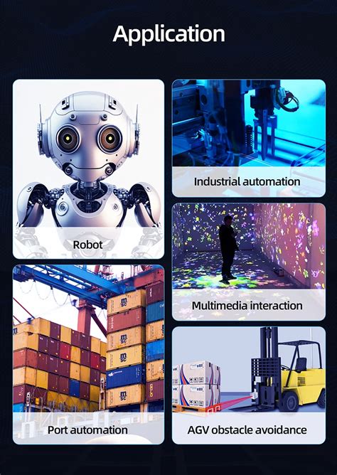 2d Tof Pavo Lidar Waterproof Laser Radar Sensor Screen Scanner Interactive Wall Floor