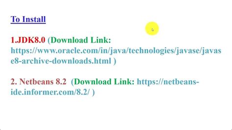 advanced java programming lab how to install jdk8 0 and netbeans8 2