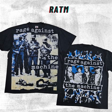 Jual Tshirt Band Ratm Tag Ressurreccion Bootleg Thailand Shopee Indonesia