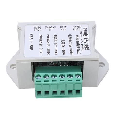 Vvikizy Module Convertisseur Pwm Vers Tension Numérique Vers Analogique Réglable Cdiscount