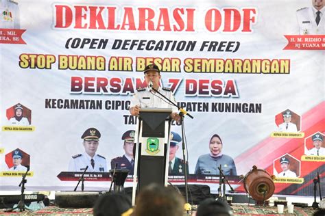 Kecamatan Cipicung 100 Sebagai Wilayah Odf Open Defecation Free Pemerintah Kabupaten Kuningan