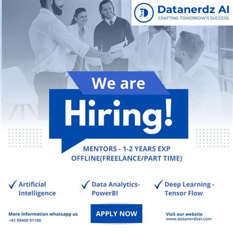 datanerdz ai on linkedin ai data deeplearning inspire mentor wearehiring mentoropportunity…