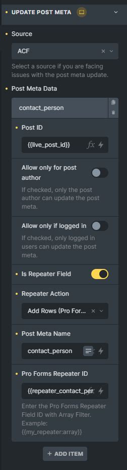 Pro Forms Repeater Only Last Row Is Saved Bug Reports