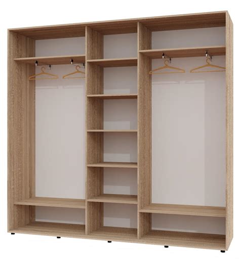ᐉ Корпус шкафа купе Алекса ШК 04 240х45х220 см Дуб сонома • Купить в
