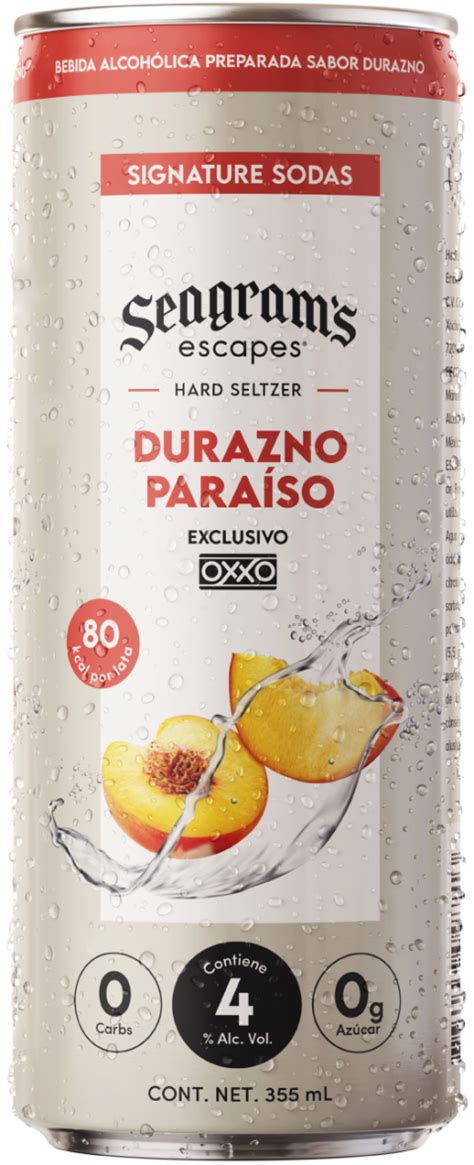 Durazno Paraíso Seagrams Hard Seltzer