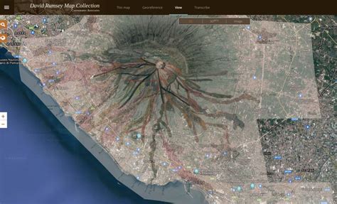 Mount Vesuvius Map