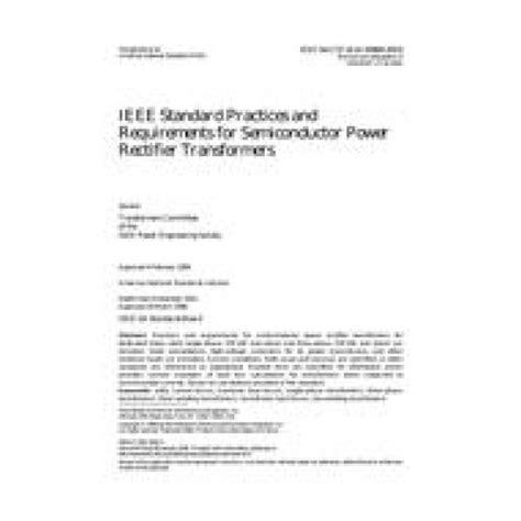 IEEE C57 18 10 1998 Standard PDF STANDARD PDF SITE