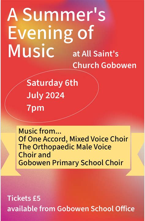 Concerts — Of One Accord Choir Shropshire