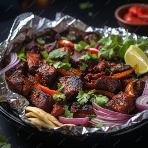 Cabrito Roasted Or Grilled Young Goat Meat Usually Served As A Hearty