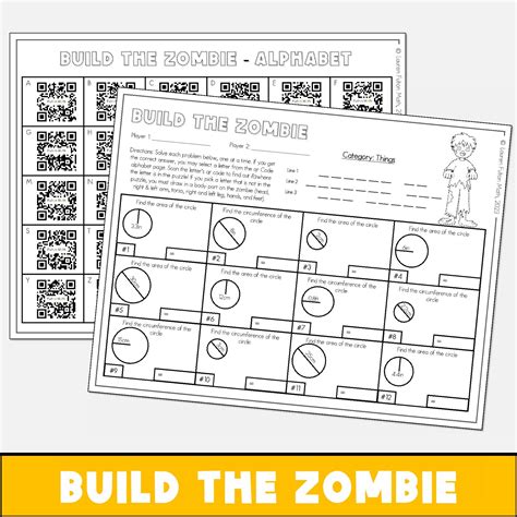 Area And Circumference Of A Circle Activity Partner Activities Lauren Fulton Math