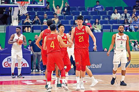 中國男籃今出戰壓軸排名賽 大公報