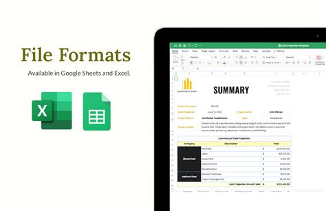 Cost Projection Template Download In Excel Google Sheets Template Net