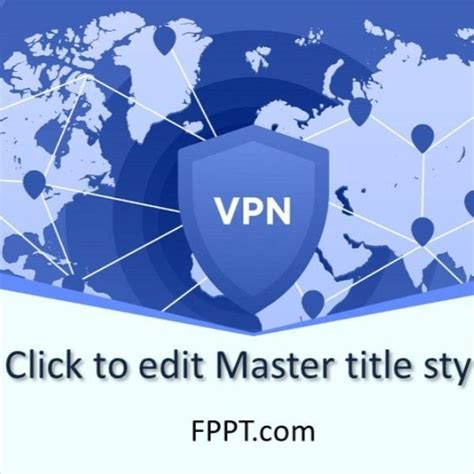 Free VPN PowerPoint Template Powerpoint Template Free Powerpoint Templates Powerpoint