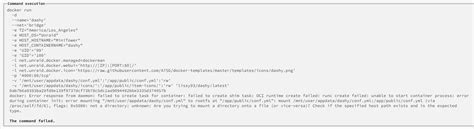 Error Trying To Re Install A Container Docker Engine Unraid