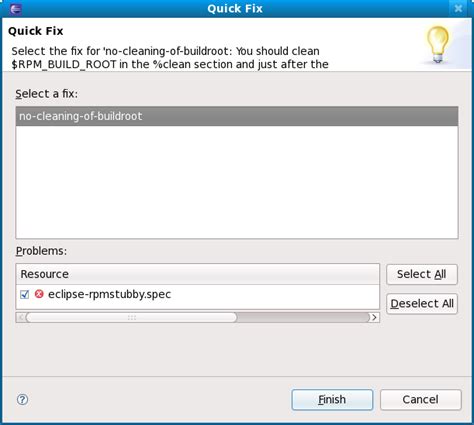 Linux Tools Projectspecfileeditoruser Guide Eclipsepedia