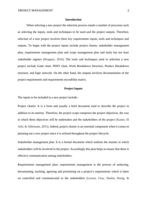 Project Management Inputs Tools And Techniques And Outputs