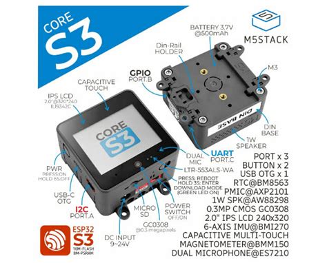 M Stack CoreS ESP S IoT開発キット M STACK K