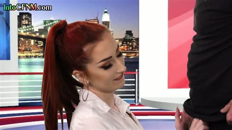 Cfnm Tv Hostess Cocksucking News Anchor Eporner