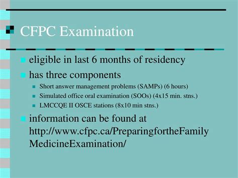 Ppt Cfpc Exam Preparation Powerpoint Presentation Free Download Id 4306383