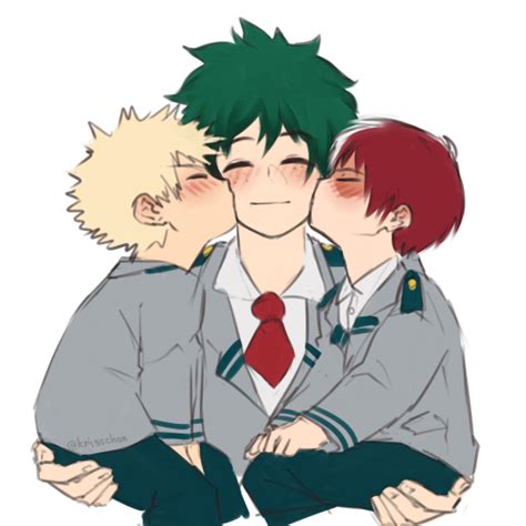 Randomness Of Tododeku And Katsudeku The Three Of Them Together Artofit