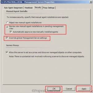 Install SCOM Agent Using Command Line Snap 2 Prajwal Desai