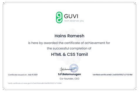 Hains Ramesh On Linkedin Html5 Css Javascript