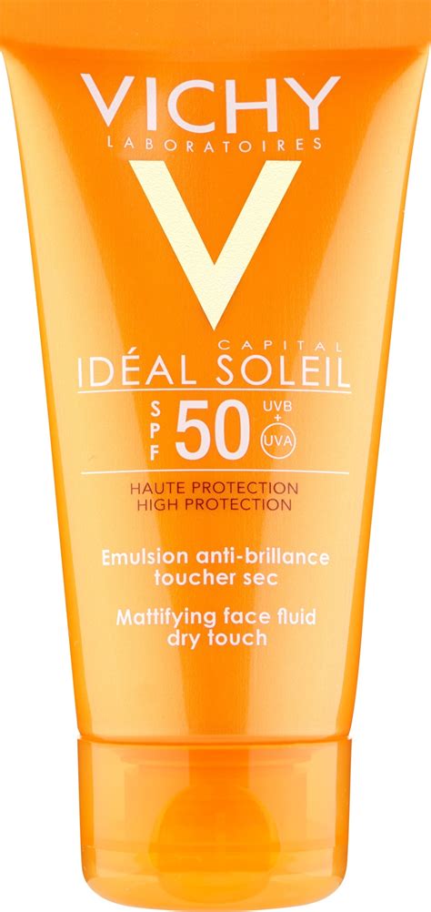 Матиращ Флуид за Лице Spf50 Vichy Ideal Soleil Аптека Медея