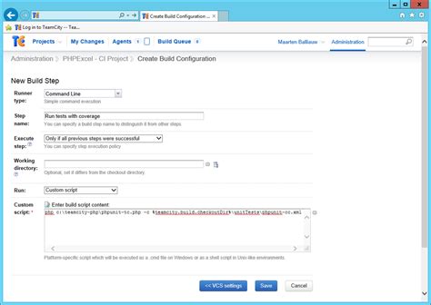 Continuous Integration For Php Using Teamcity The Webide Blog