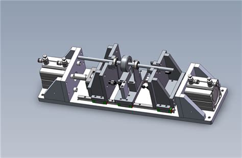 卧式气动压轴承工装3D模型下载 三维模型 SolidWorks模型 制造云 产品模型