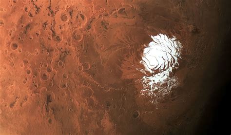 String Of Underground Lakes Found Under Mars South Pole