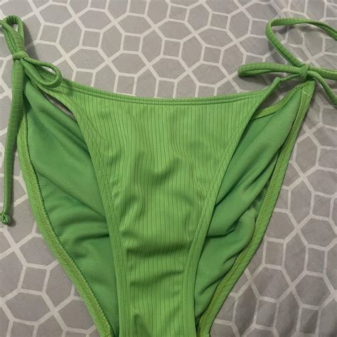 Small Green Bathing Suit Bottoms Depop