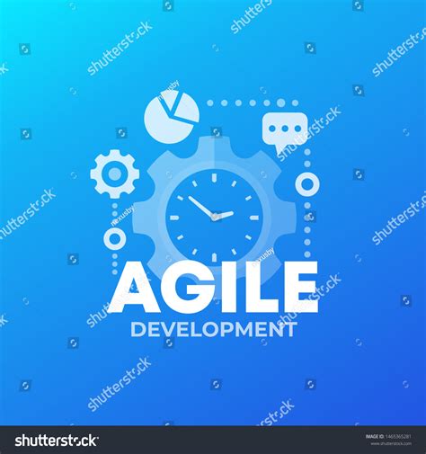 Agile Software Development Process Vector Stock Vector Royalty Free 1465365281 Shutterstock