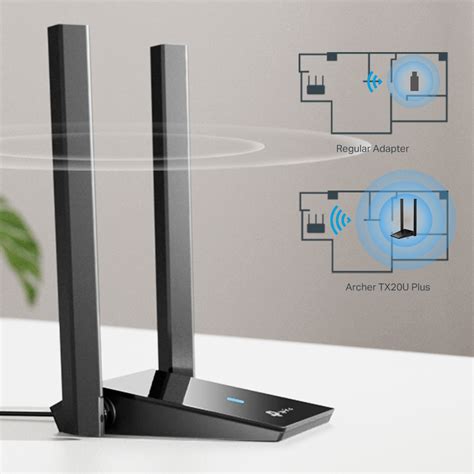Archer Tx U Plus Ax Dual Antennas High Gain Wireless Usb Adapter Tp Link Australia