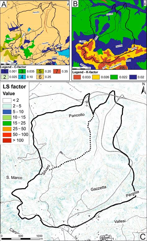Maps Of The Usped Factors A C Factor Legend 1 Urban Areas And