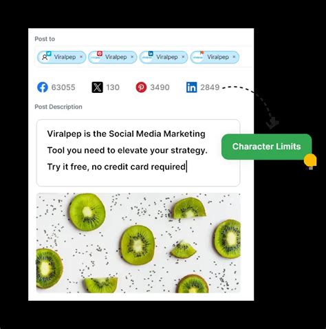 Track Social Media Post Character Limits With Viralpep