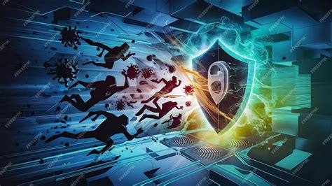 Premium Photo Security Theme Of Cyber Security Data Protection Information Privacy Antivirus