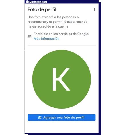 ¿cómo Modificar La Foto De Perfil En Gmail Modifica El Avatar De Tu