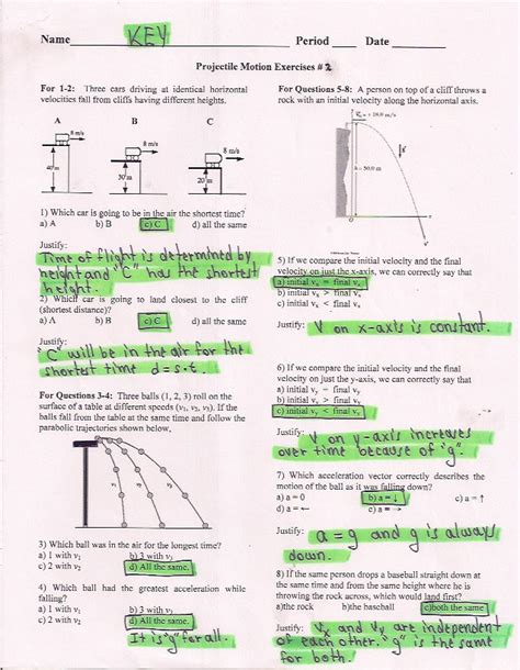 Projectile Motion 2 Physics And Ap Physics 1