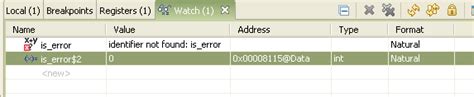Ccs4 Cannot See Static And Local Variables In Debugger Code Composer