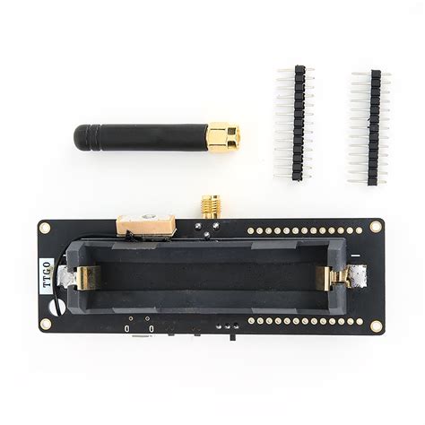 Para Lilygo T Beam Esp32 Lora 433mhz Inalámbrico Rev1 Wifi Gps Placa De Módulo Con Base De
